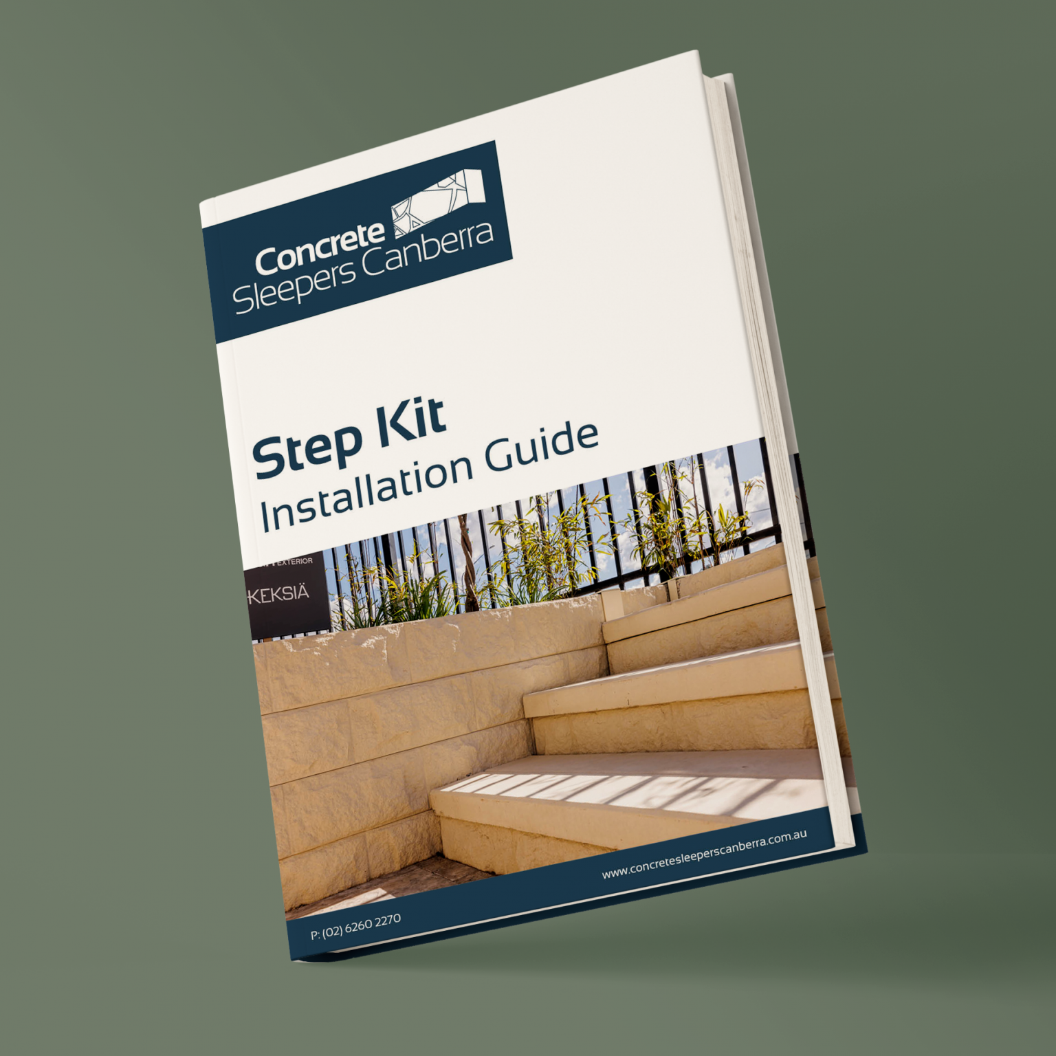 Step Kit - Concrete Sleepers Canberra